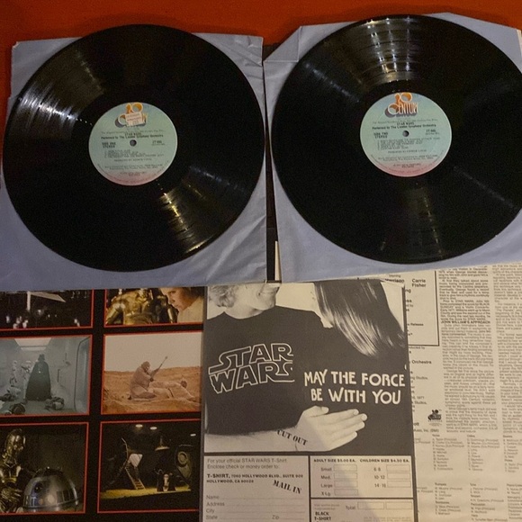 Star Wars | Art | 977 Star Wars Lp Record Original Pressing And ...